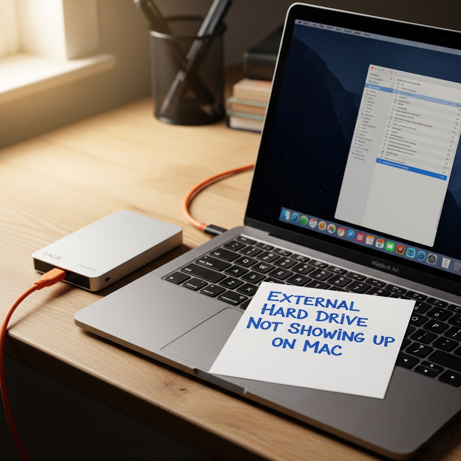 External Hard Drive Not Showing Up on Mac: How to Fix It